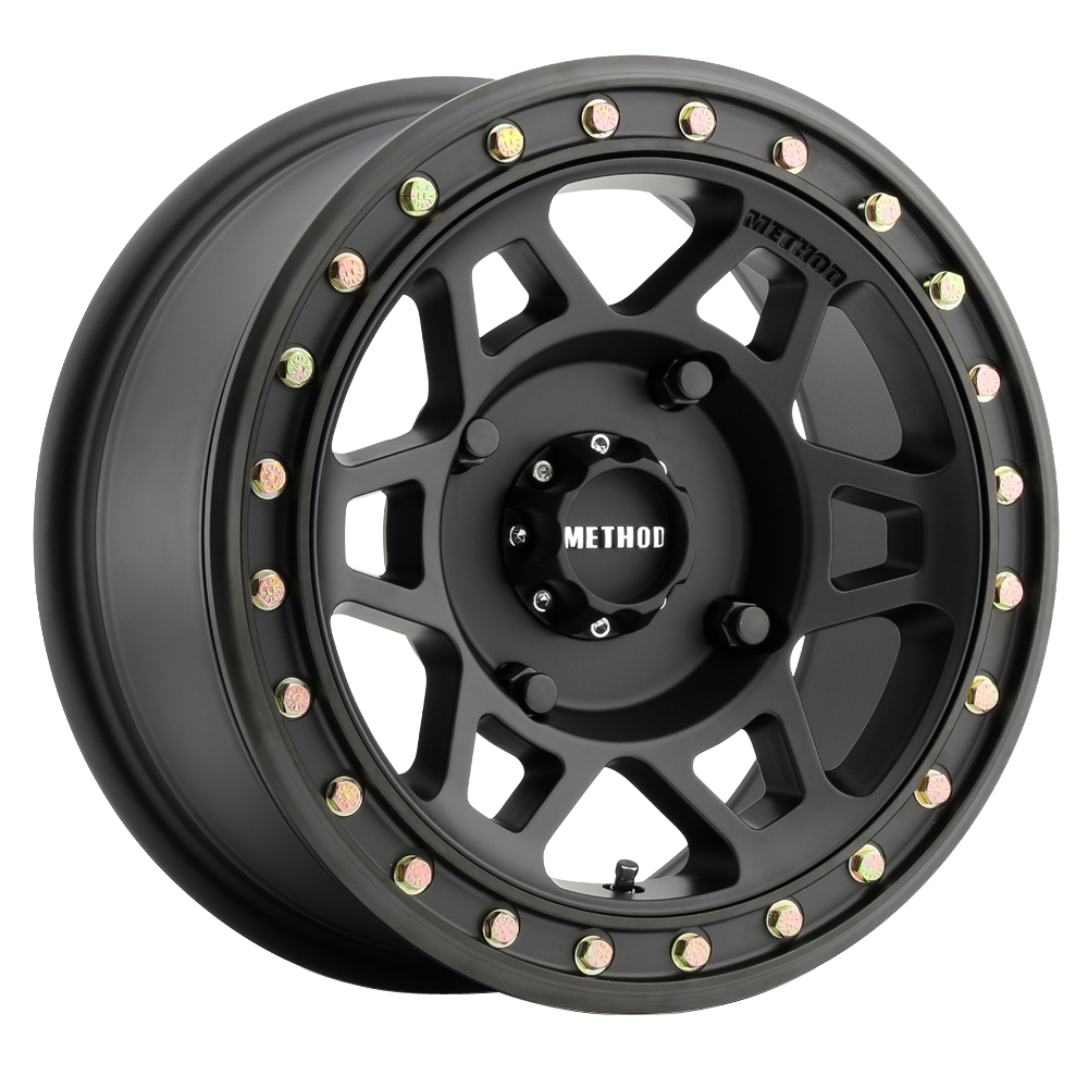 405 UTV Beadlock - Matte Black Rim by Method Wheels Wheel Size 14x7 ...