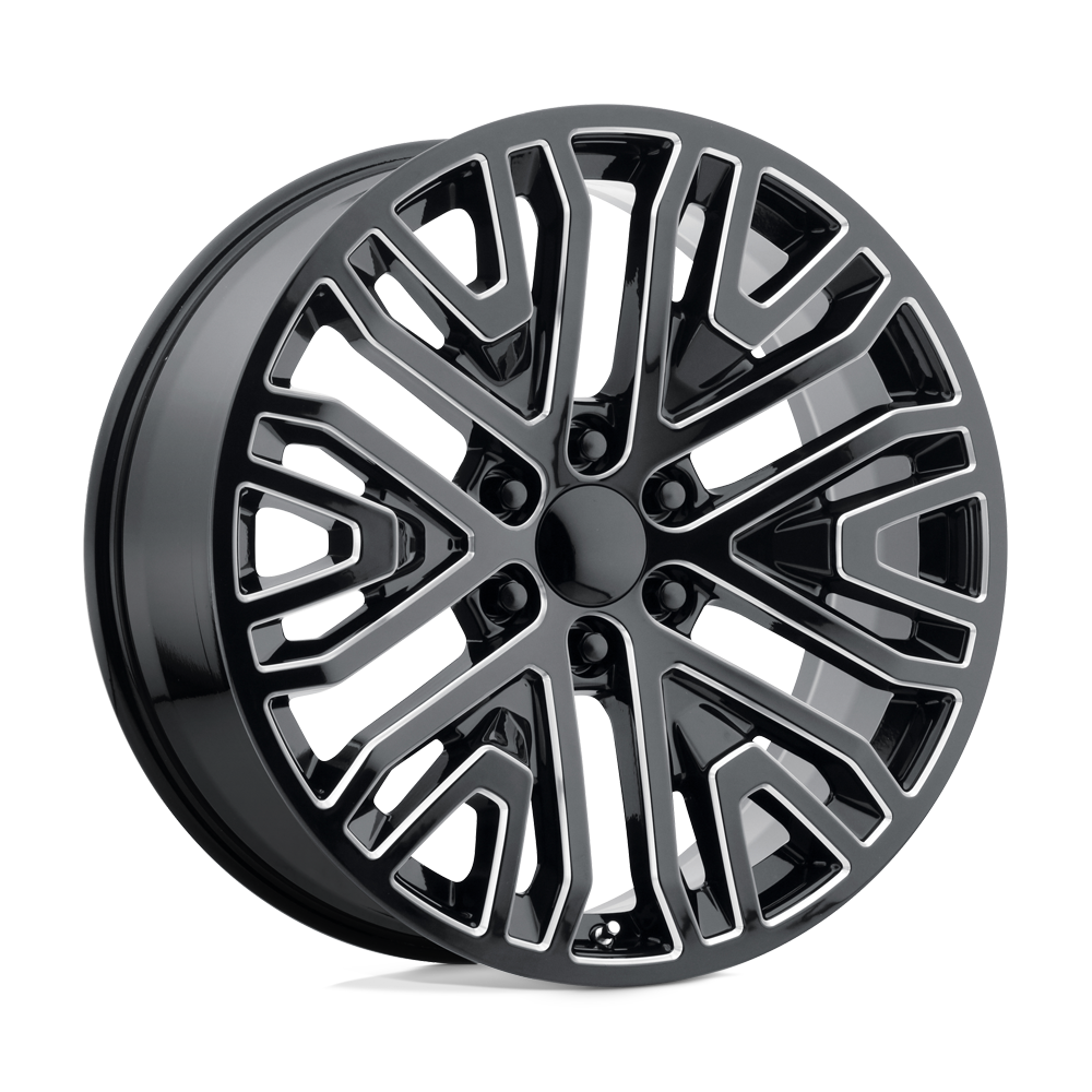 Performance Replicas Wheels PR197 - Gloss Black Milled Rim ...