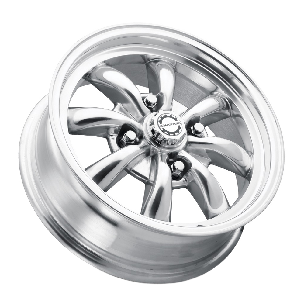 Mobelwagen Wheels 321P Blitz - Polished Rim Wheel Size 15x5.5 ...