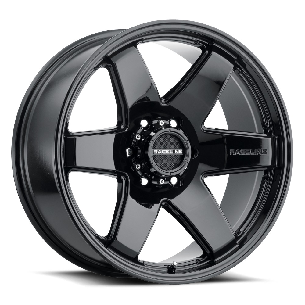 Raceline Wheels 942B Addict - Gloss Black Rim Wheel Size 17x9 ...