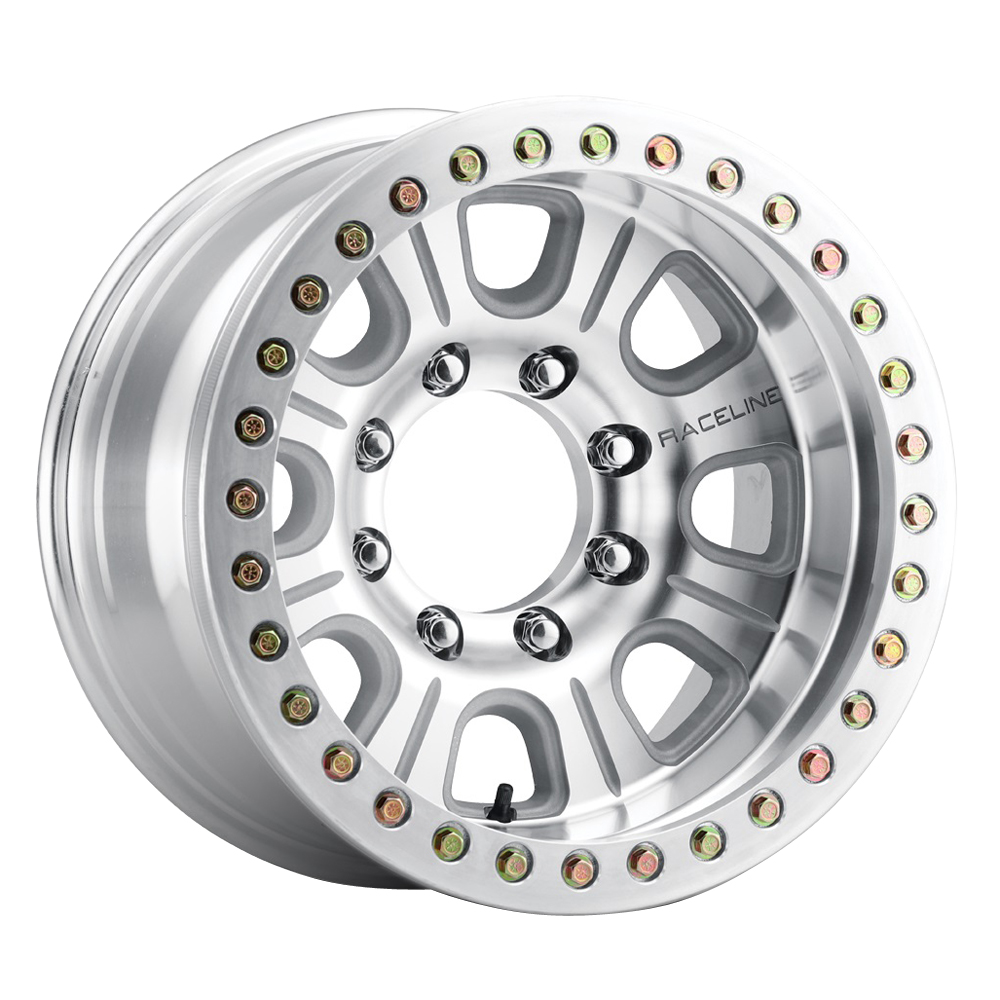 Raceline Wheels RT233 Monster RT - Machined True Beadlock Rim Wheel ...