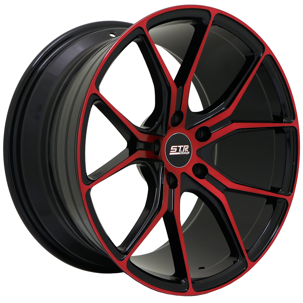 STR 602 - Magic Red Rim by STR Racing Wheels Wheel Size 18x9 ...