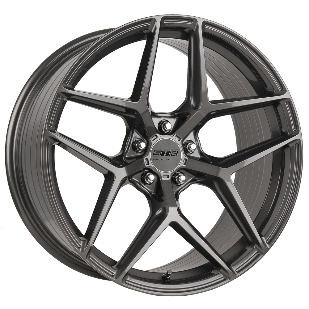 STR Racing Wheels STR 908 - Shiny Gun Metal Rim Wheel Size 20x8.5 ...