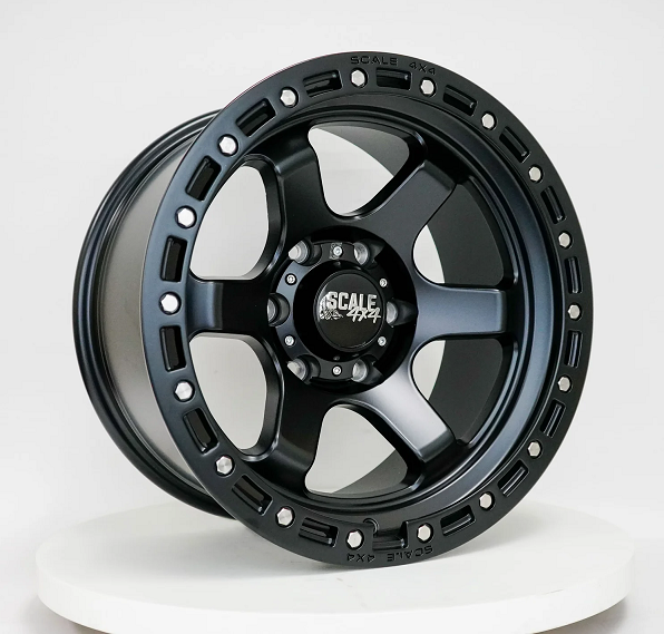 Scale 4x4 Wheels S03 - Matte Black Rim - Performance Plus Tire