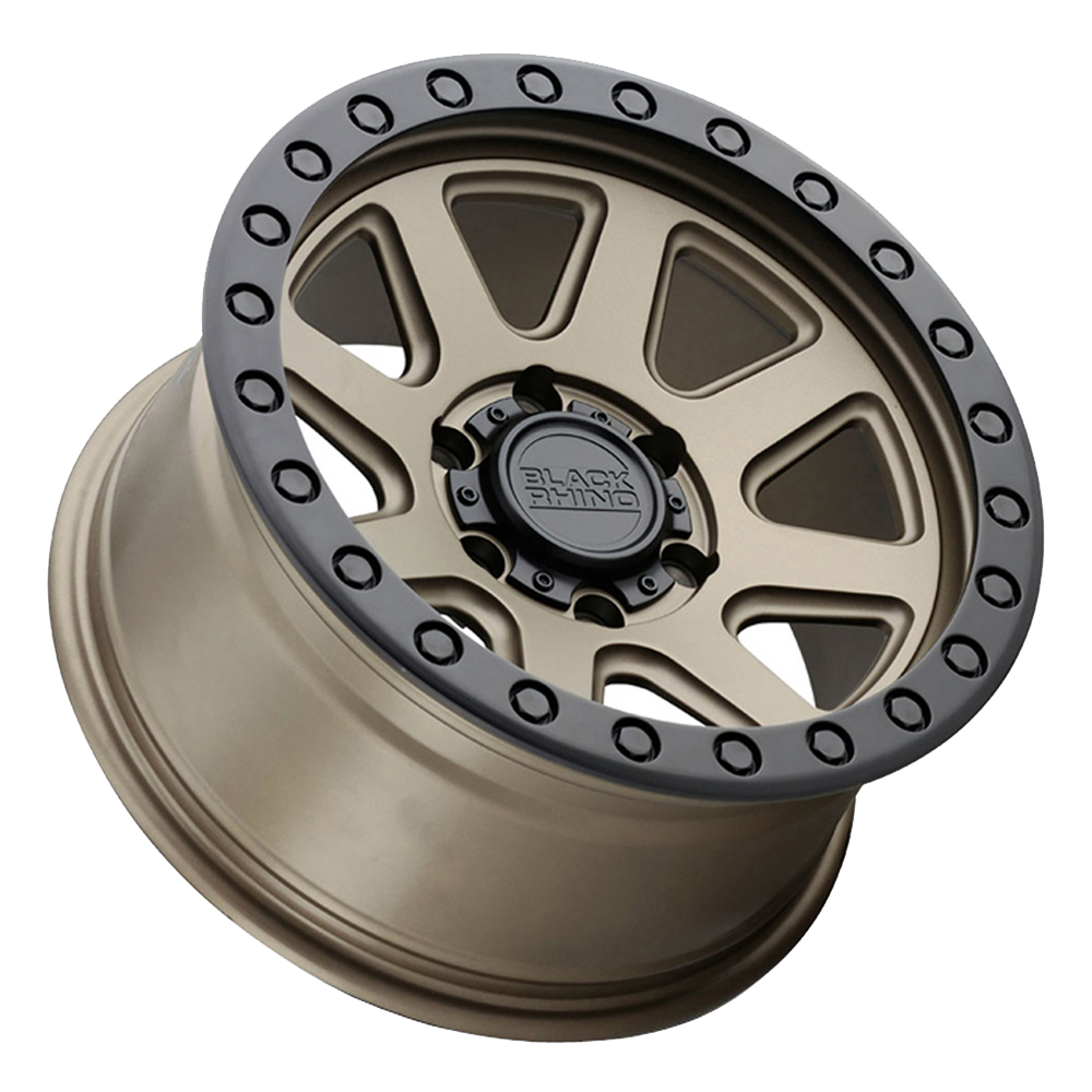 Black Rhino Wheels Baker - Matte Bronze W/Black Lip Edge And Black ...