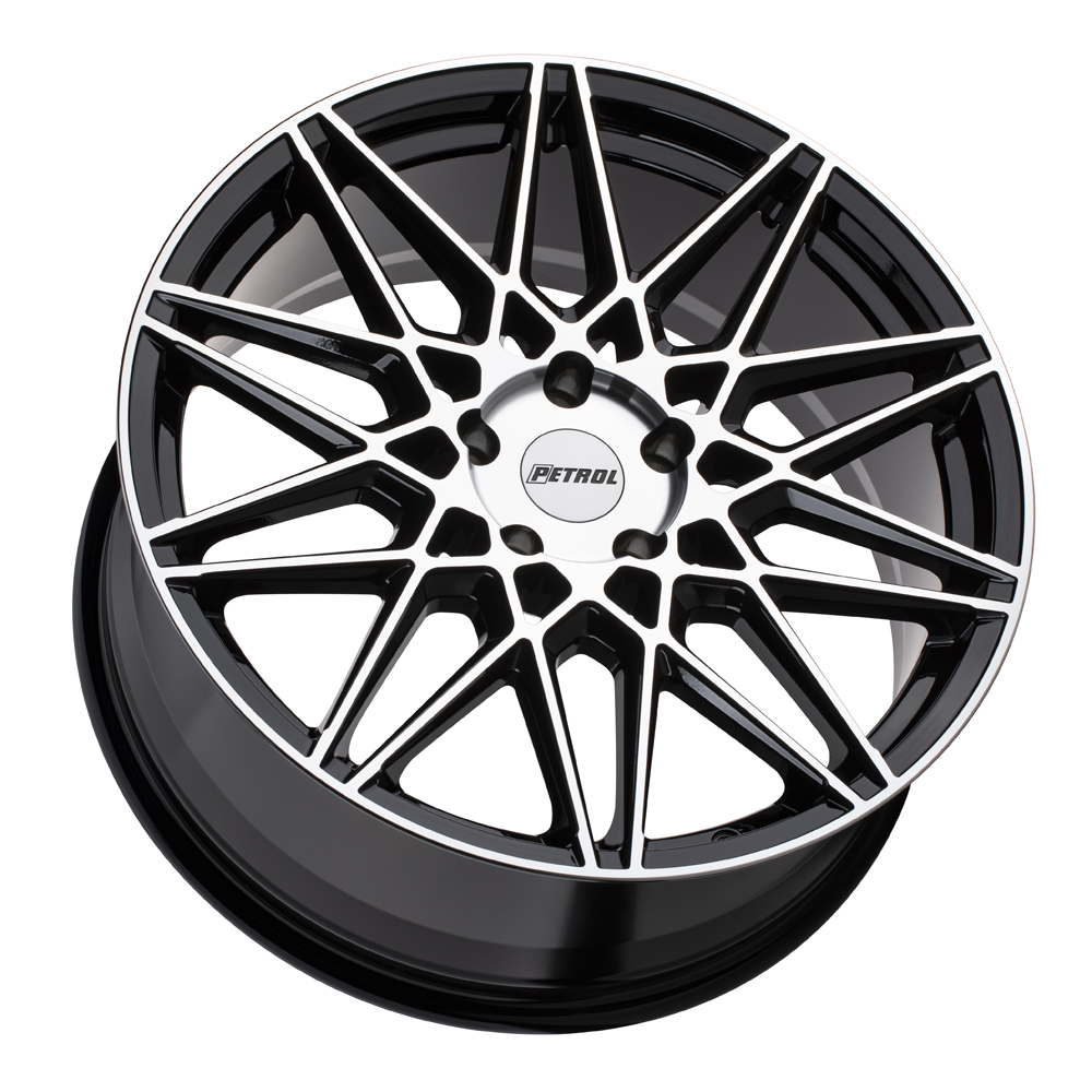 Petrol Wheels P3C - Gloss Black w/ Machined Face Rim - Performance Plus ...