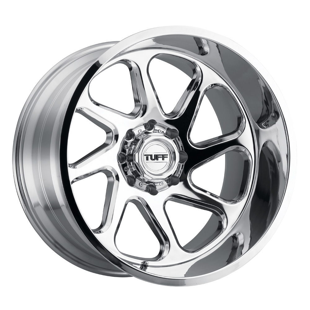 T2B - Chrome Rim by Tuff Wheels Wheel Size 22x12 - Performance Plus Tire
