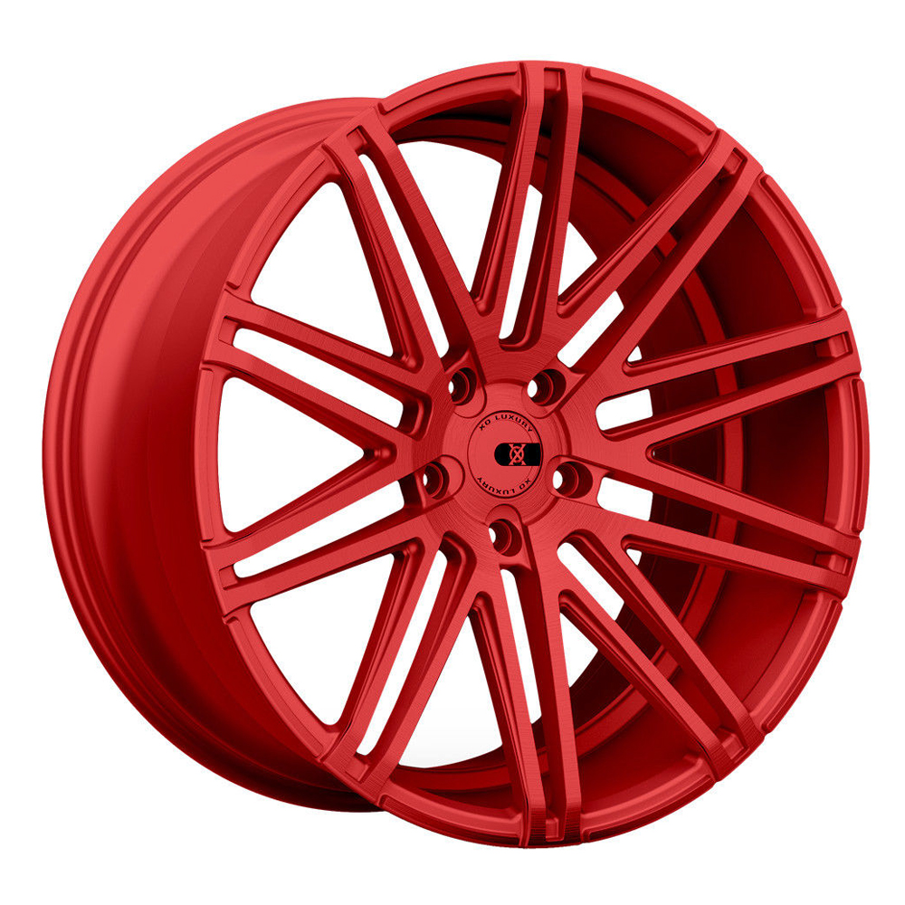XO Luxury Wheels Milan - Candy Red Rim Wheel Size 22x9 - Performance ...