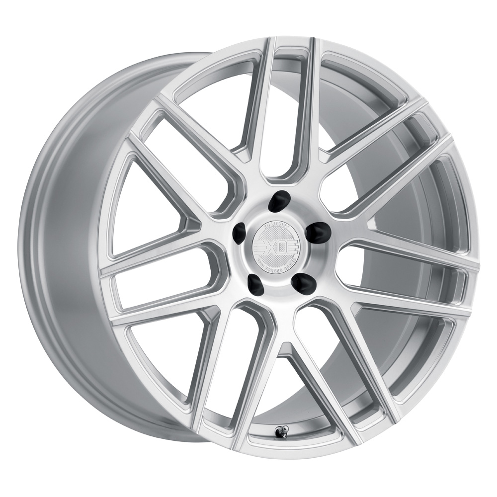 XO Luxury Wheels Moscow - Silver w/Milled Spoke & Brushed Face Rim ...