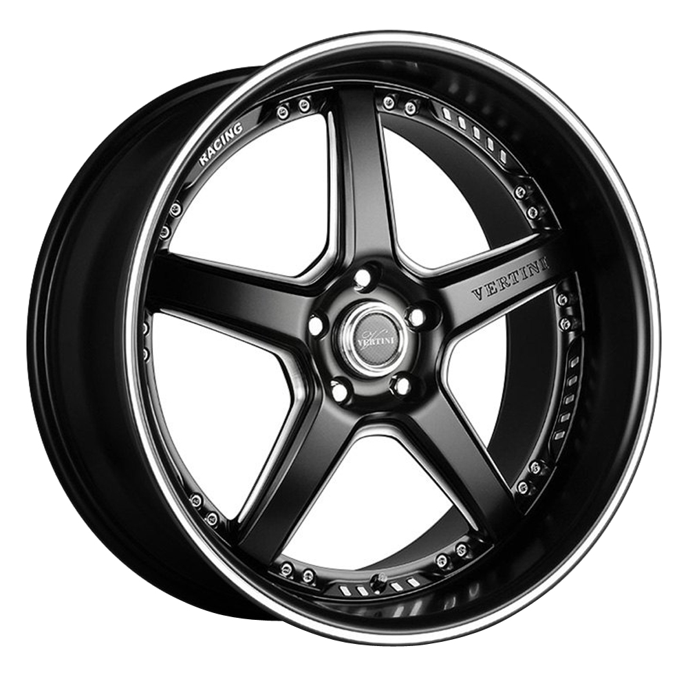 Vertini Wheels Drift - Matte Black Rim Wheel Size 20x9 - Performance ...