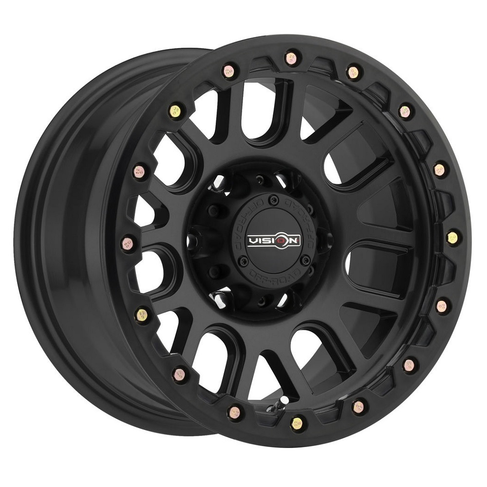 Nemesis - Matte Black by Vision Wheel Size 18x9 - Performance Plus Tire