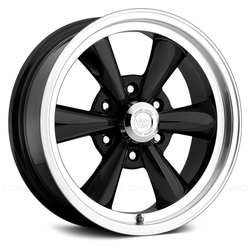 Vision Wheels 141 Legend 6 - Gloss Black Machined Lip Rim - Performance ...