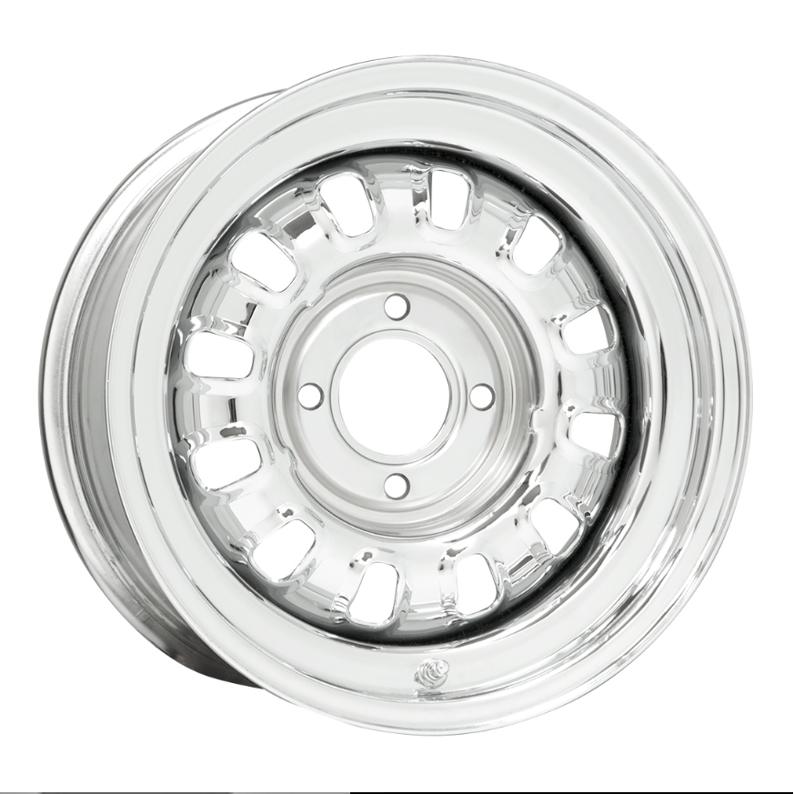 Wheel Vintiques 53 Series Ford GT Rallye - Chrome Rim Wheel Size 15x6 ...