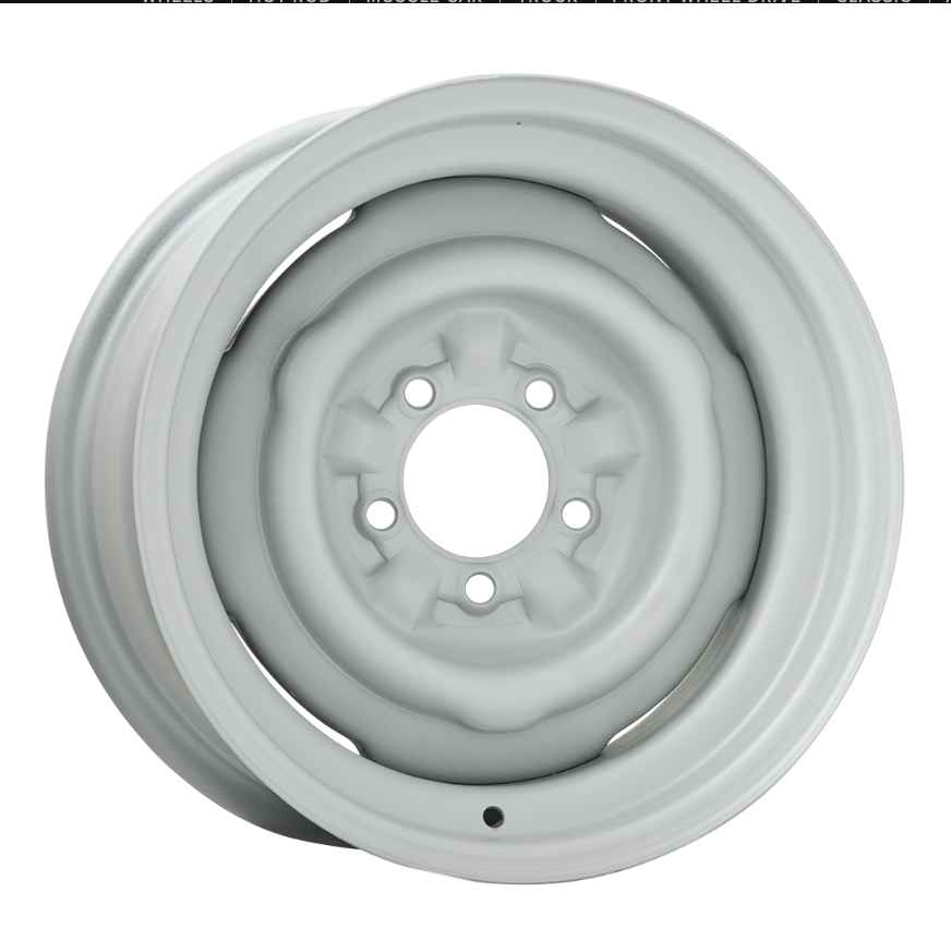 64 Series OE Chevy-Ford - Chrome Rim by Wheel Vintiques Wheel Size 14x5 ...