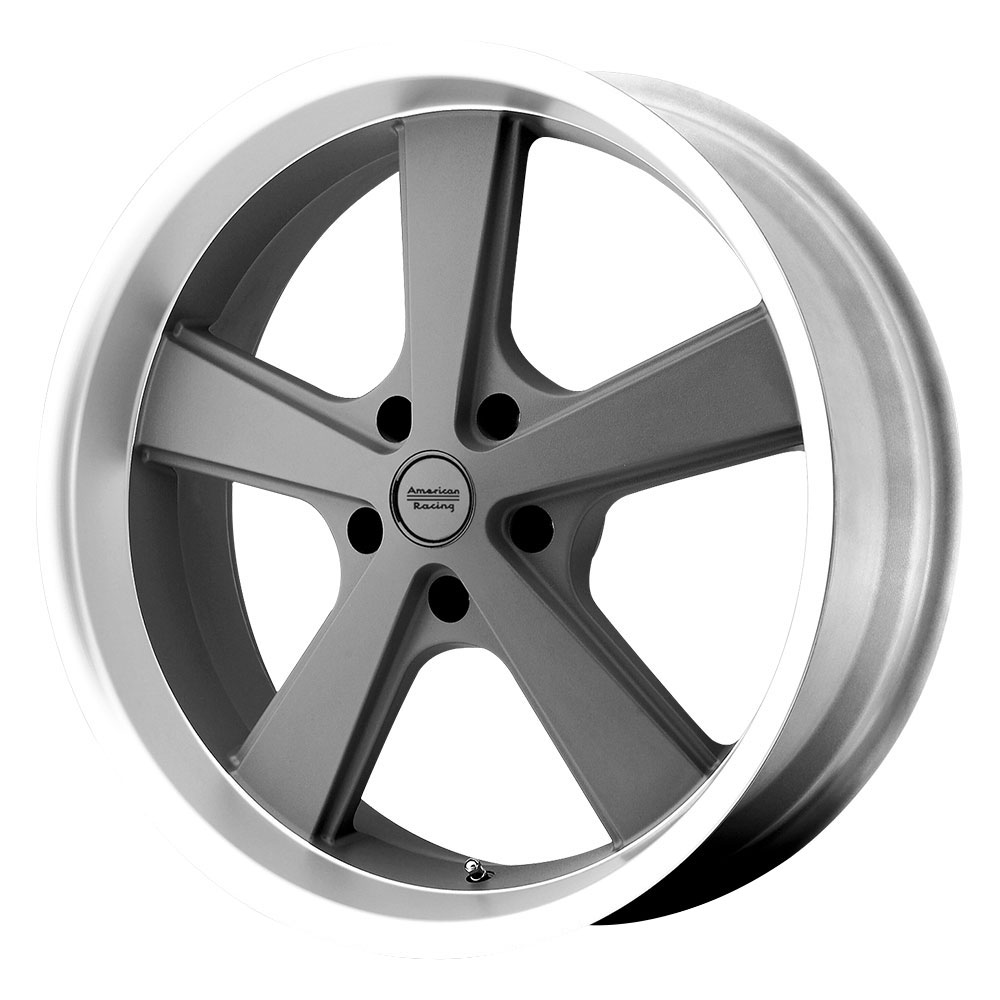 American Racing Wheels VN701 Nova - Mag Gray Machined Lip Rim ...