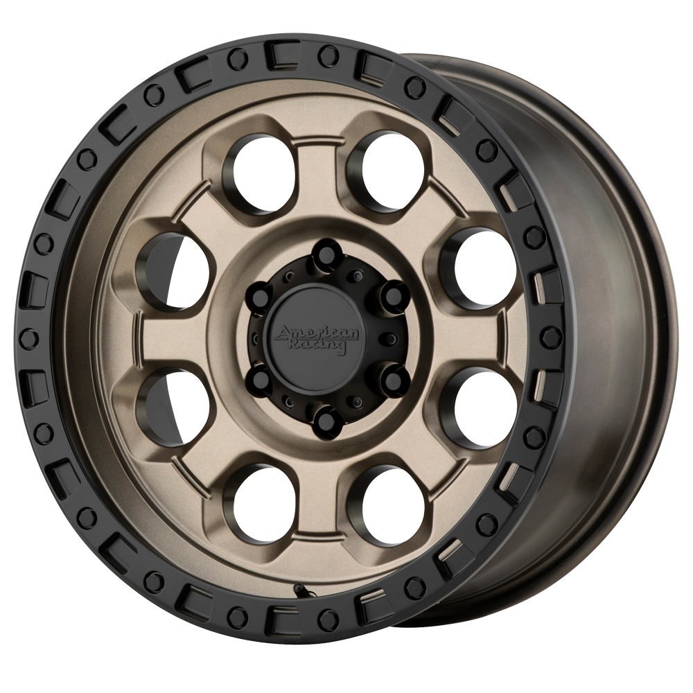 AR201 - Bronze Black Rim by American Racing Wheels Wheel Size 15x10 ...