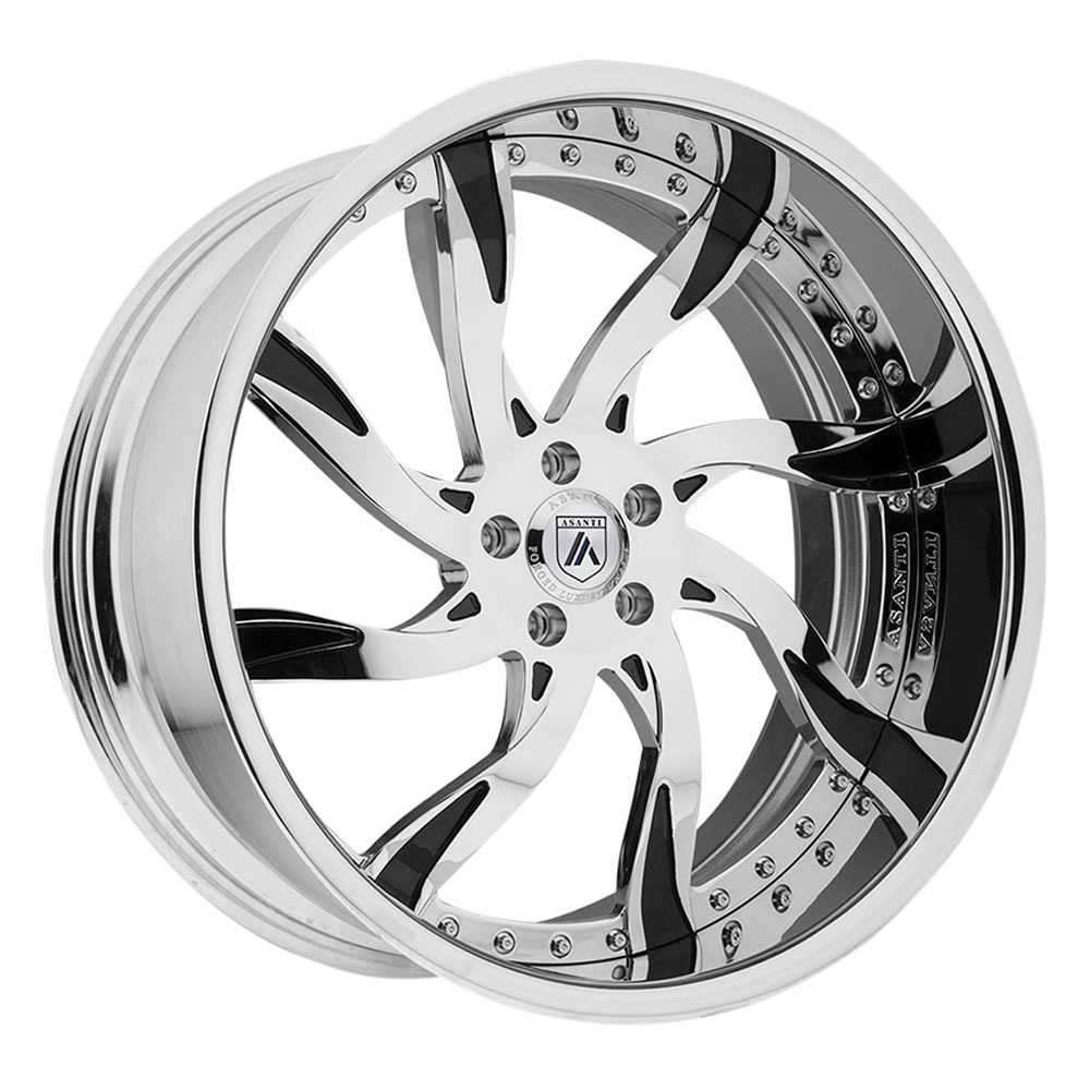 Asanti Wheels AF841 - Custom Finishes Rim - Performance Plus Tire