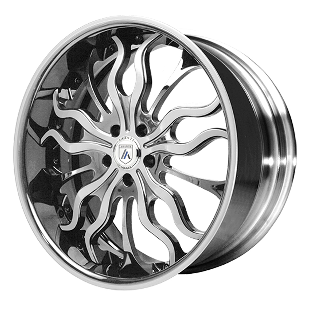 Asanti Wheels DA180 - Custom Finishes Rim Wheel Size 20x13.5 ...