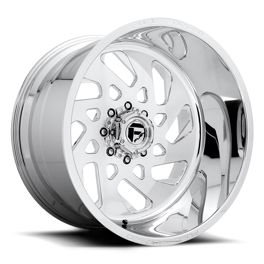 Fuel Wheels FF40 - Polished-Customizable Rim - Performance Plus Tire