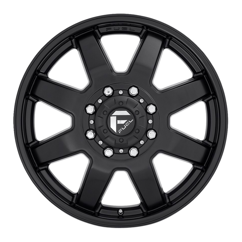 Fuel Wheels Maverick D436 Dually - Black Rim - Performance Plus Tire