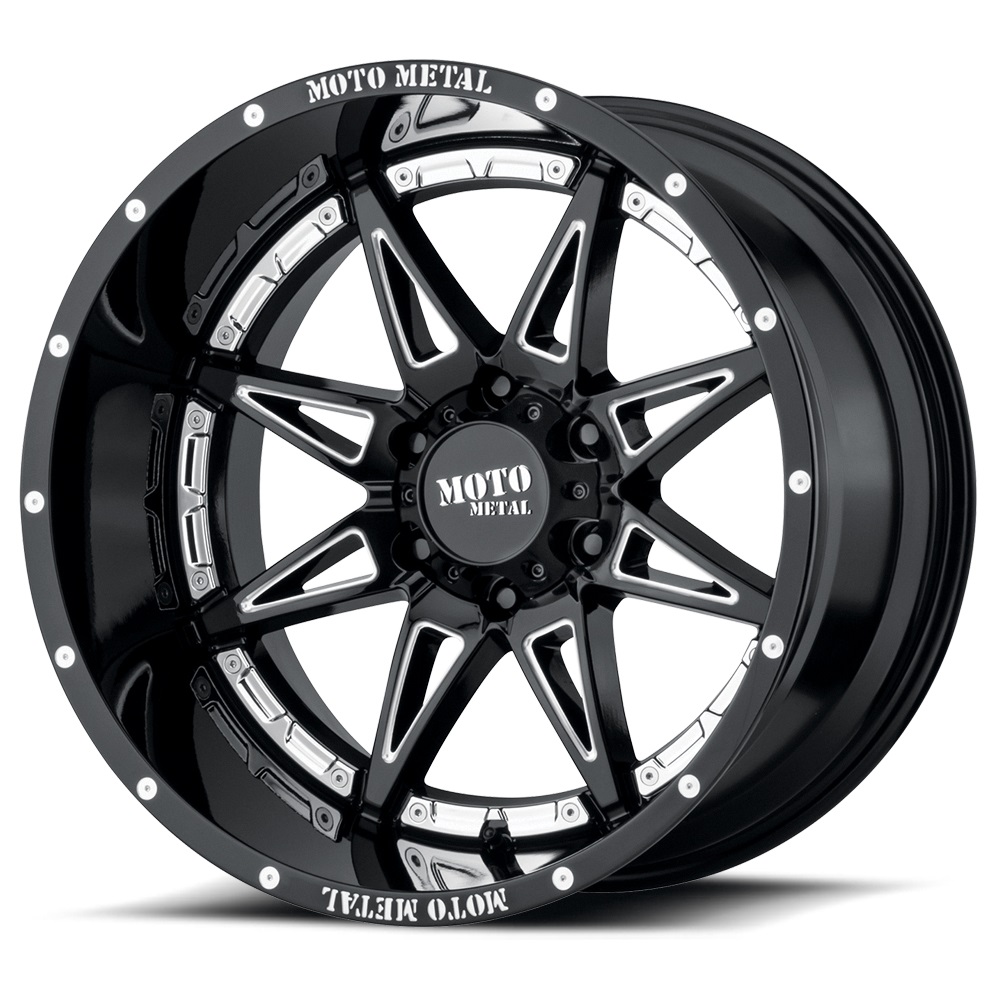 Moto Metal Wheels MO993 Hydra - Gloss Black Milled Rim Wheel Size 18x8 ...