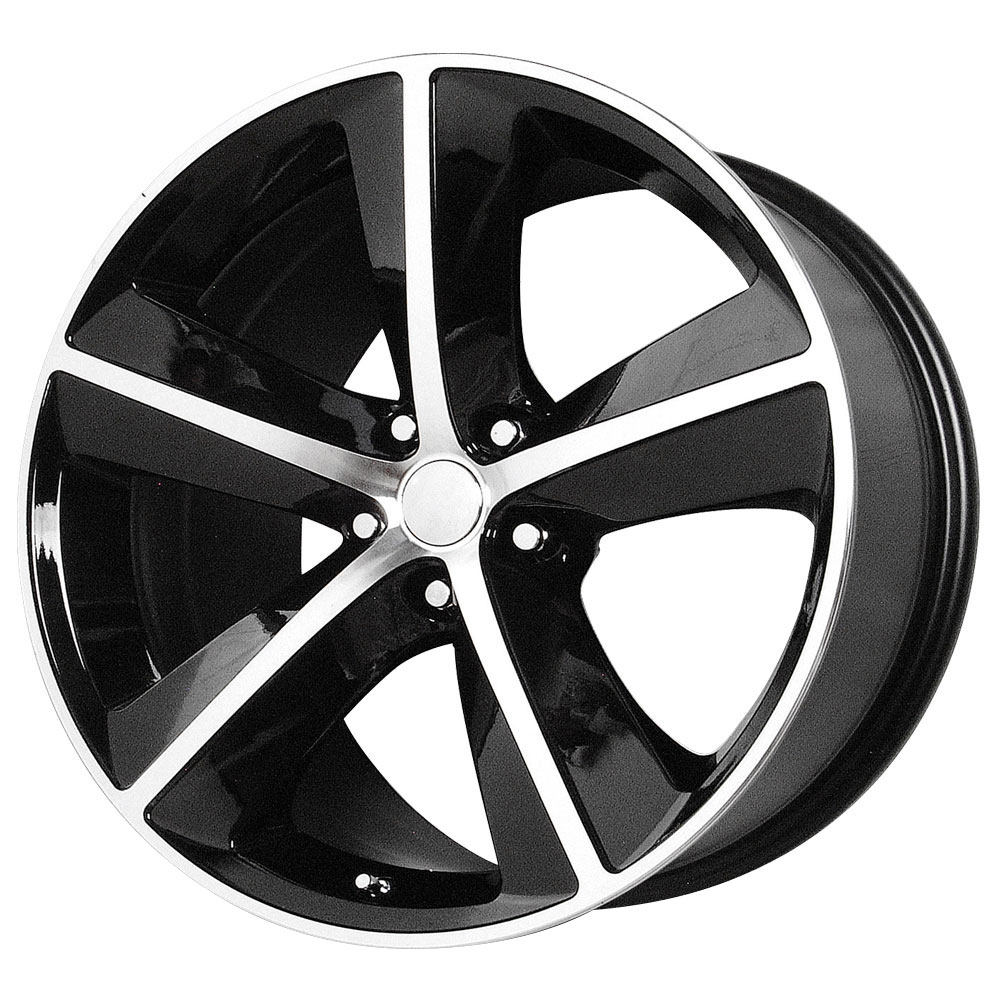 OE Creations Wheels 123 - Gloss Black/Machined Spokes And Lip Rim ...