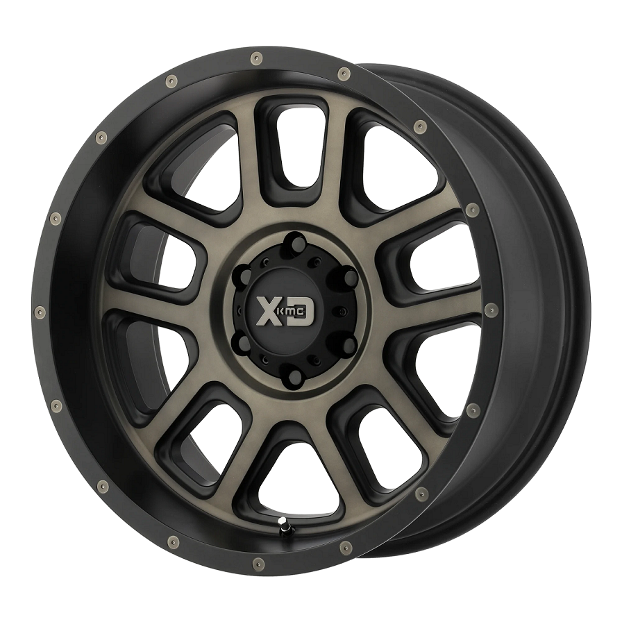 XD Series Wheels XD828 Delta - Matte Bronze Rim - Performance Plus Tire
