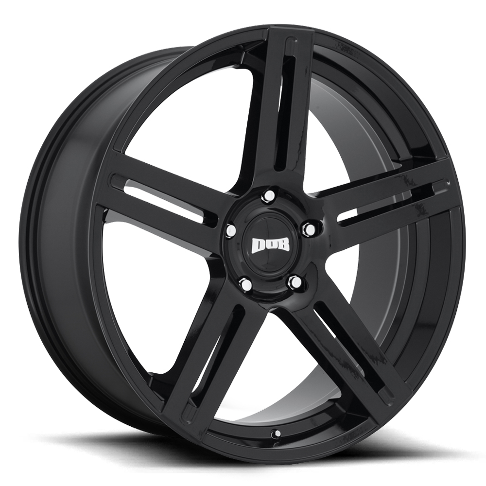 DUB Wheels ROC (S250) - Gloss Black Rim - Performance Plus Tire