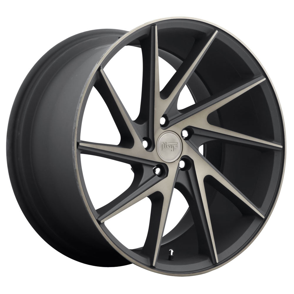 Niche Wheels Invert M163 - Black & Machined w/Dark Tint Rim Wheel Size ...