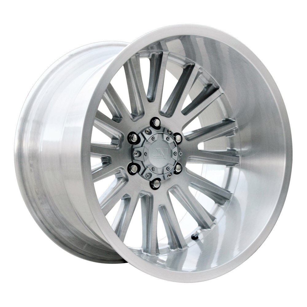 VR11 Anvil - Brushed Aluminum Rim by V-Rock Wheels Wheel Size 22x12 ...