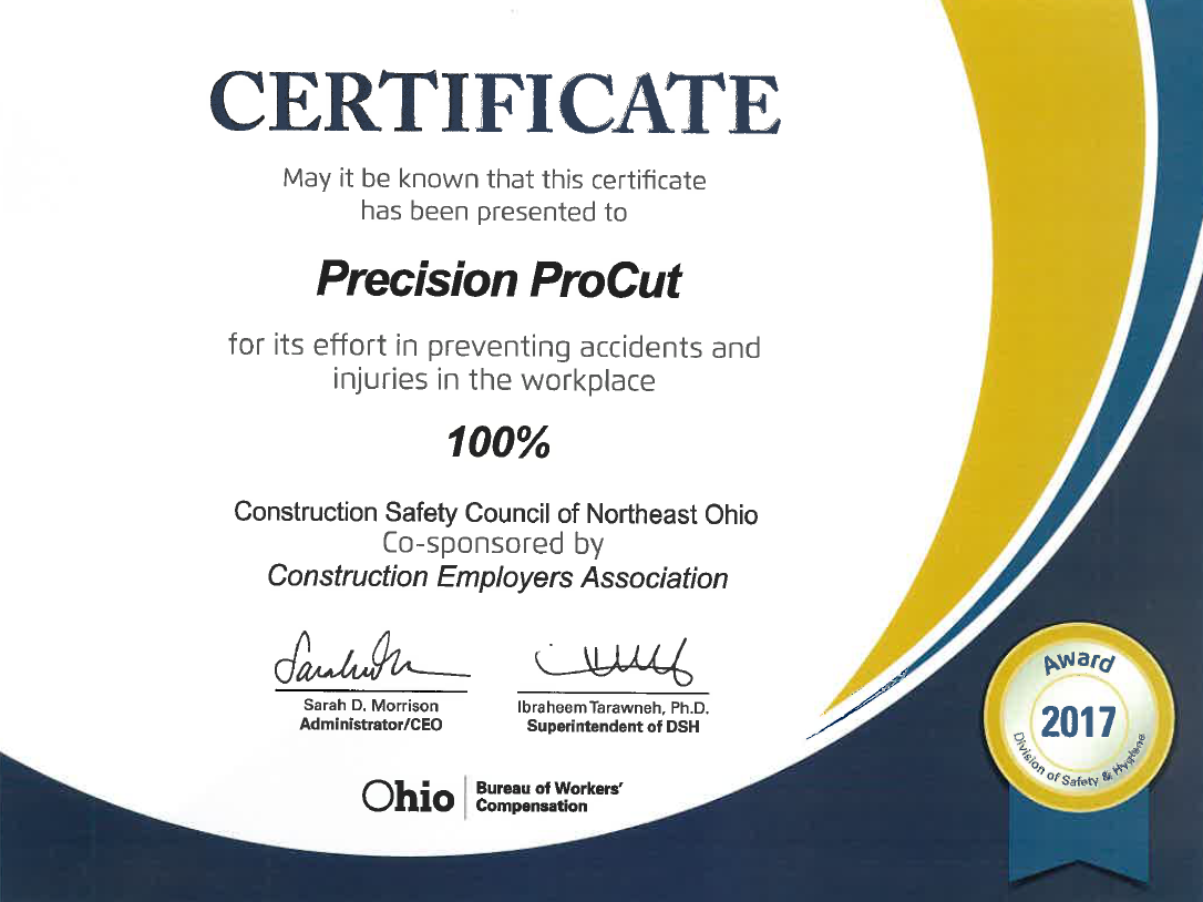 Precision ProCut and Environmental Receive… | Precision Procut