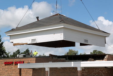 Precision ProCut Removes Giant Eagle Roof After… | Precision Procut