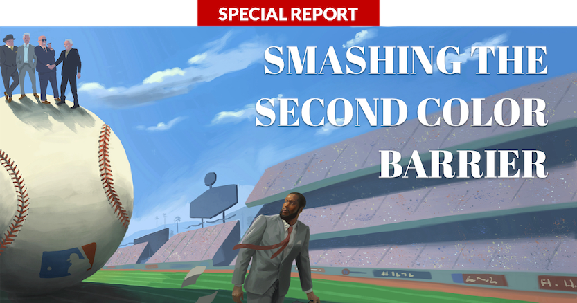 Baseball's second color barrier - Newsday