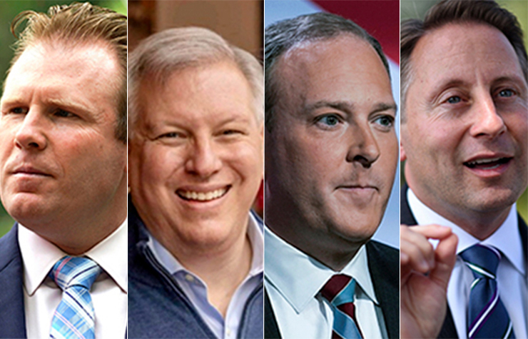 GOP foes for governor spar over crime, affordability, abortion, Trump ...