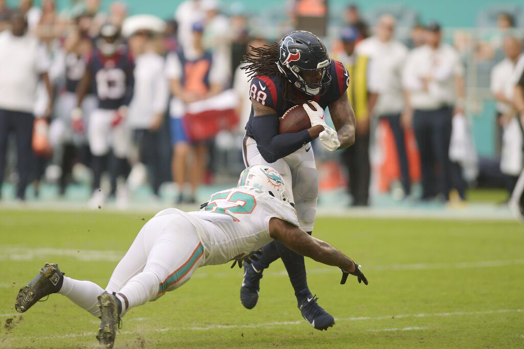 Jordan Akins player prop bets for Texans vs. Jaguars | Week 17 | The Poolside Post