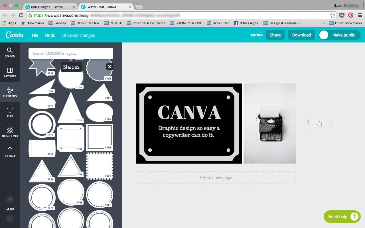Canva Graphic Design So Easy Even A Copywriter Can Do It