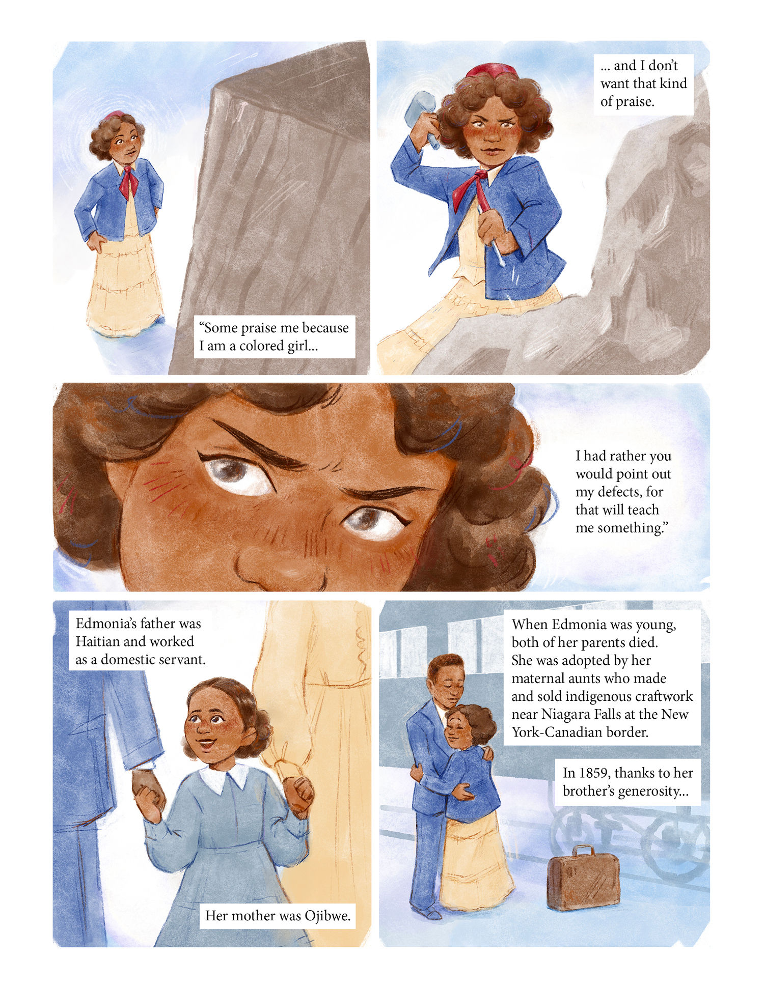 Breaking the Marble Ceiling: A Comic About Edmonia Lewis | Smithsonian ...