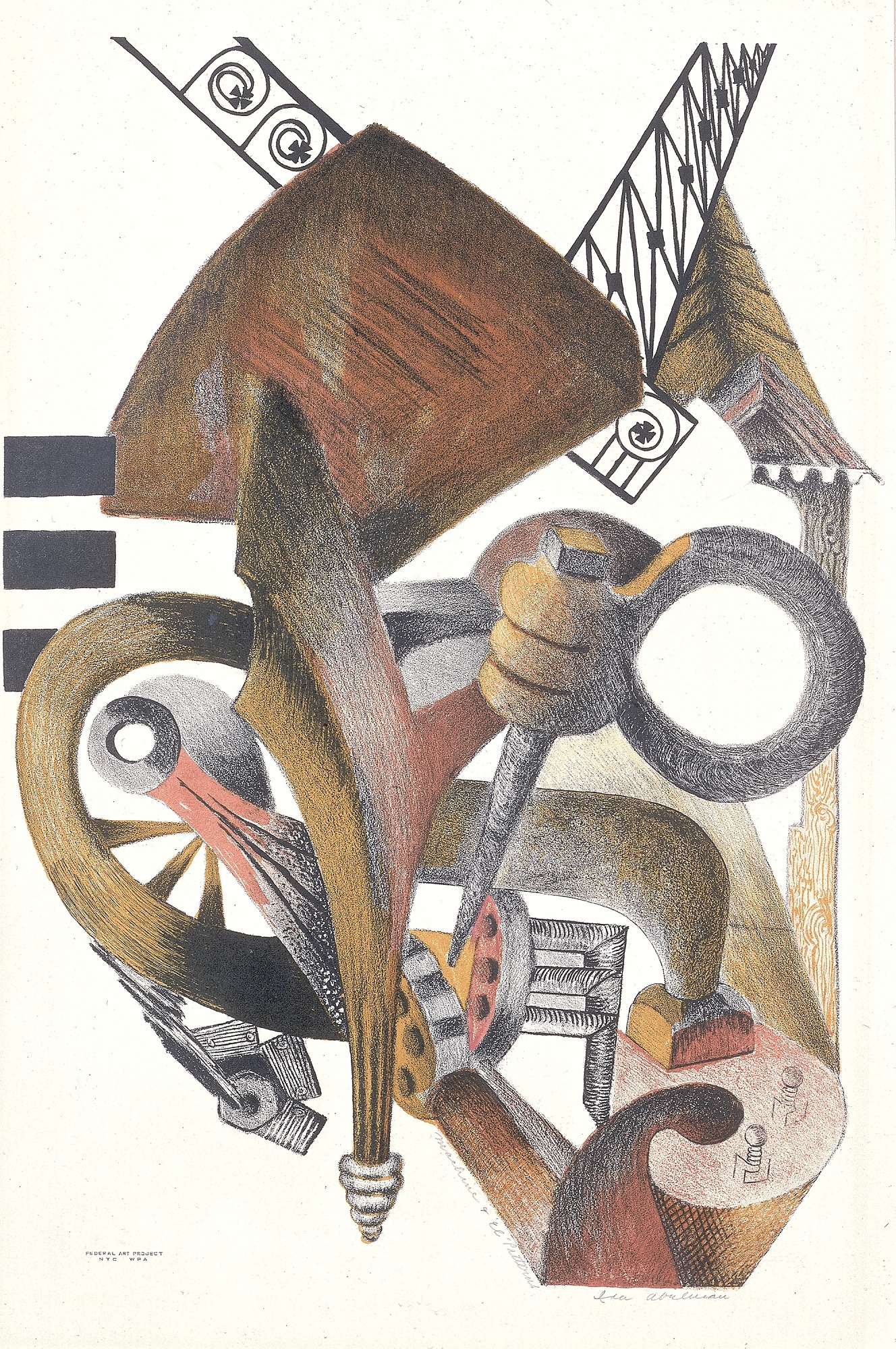 Art Reproductions Machine El Patterns, 1943 by Ida Abelman (Inspired By ...