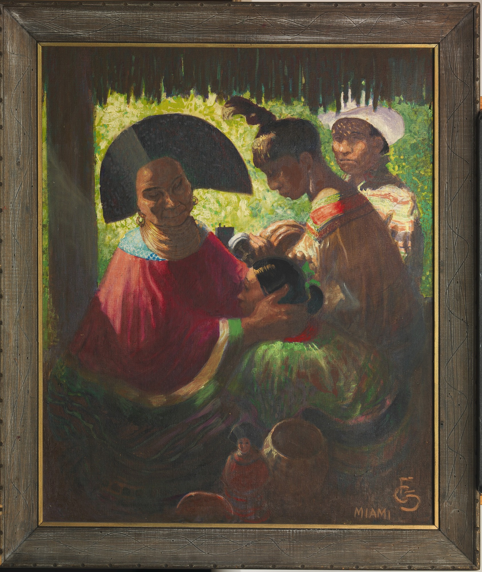 Art Reproductions Seminoles, 1963 by Carl Folke Sahlin (Inspired By ...