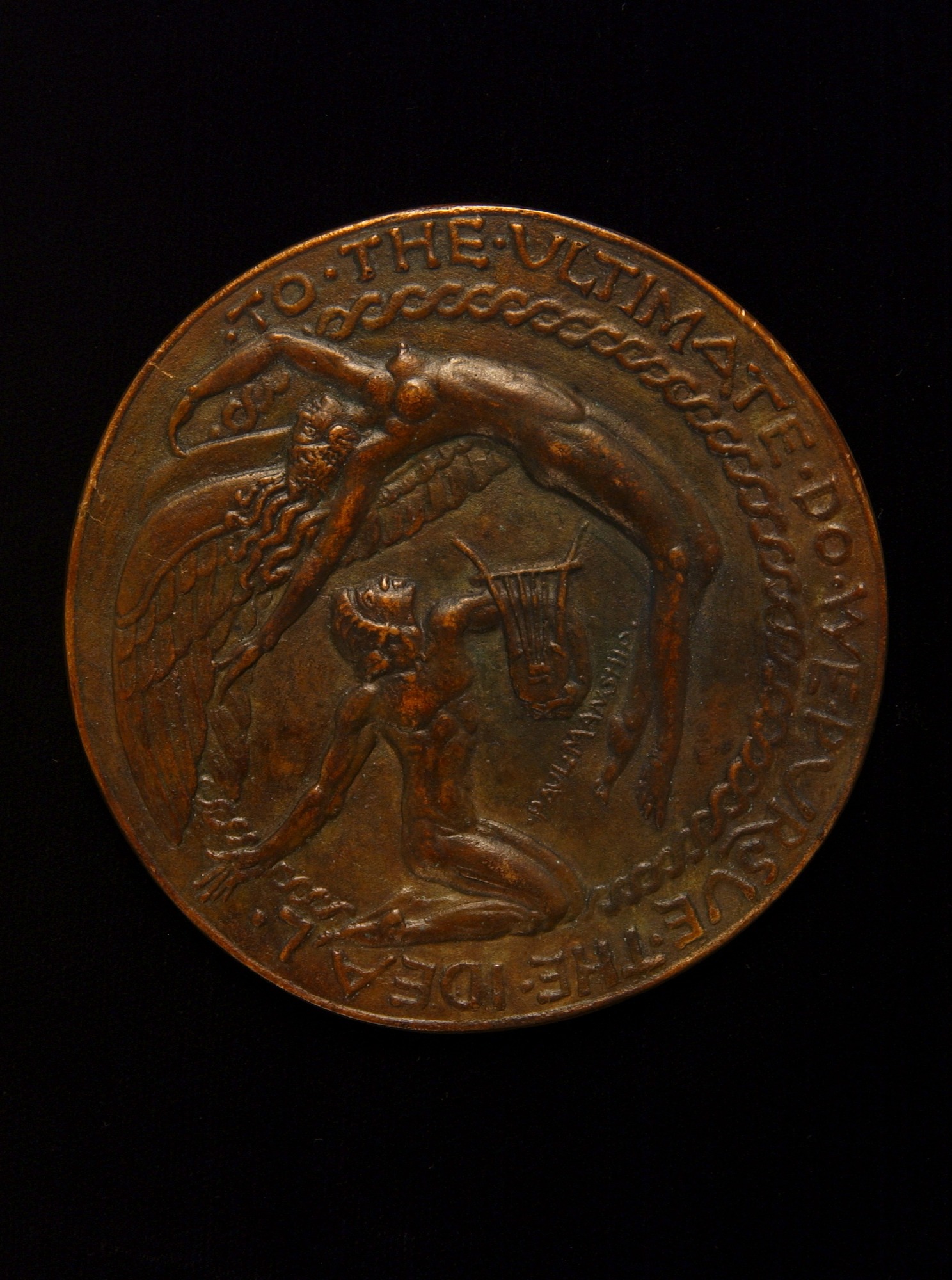 Museum Art Reproductions Barry Faulkner Portrait Medal (reverse) by ...