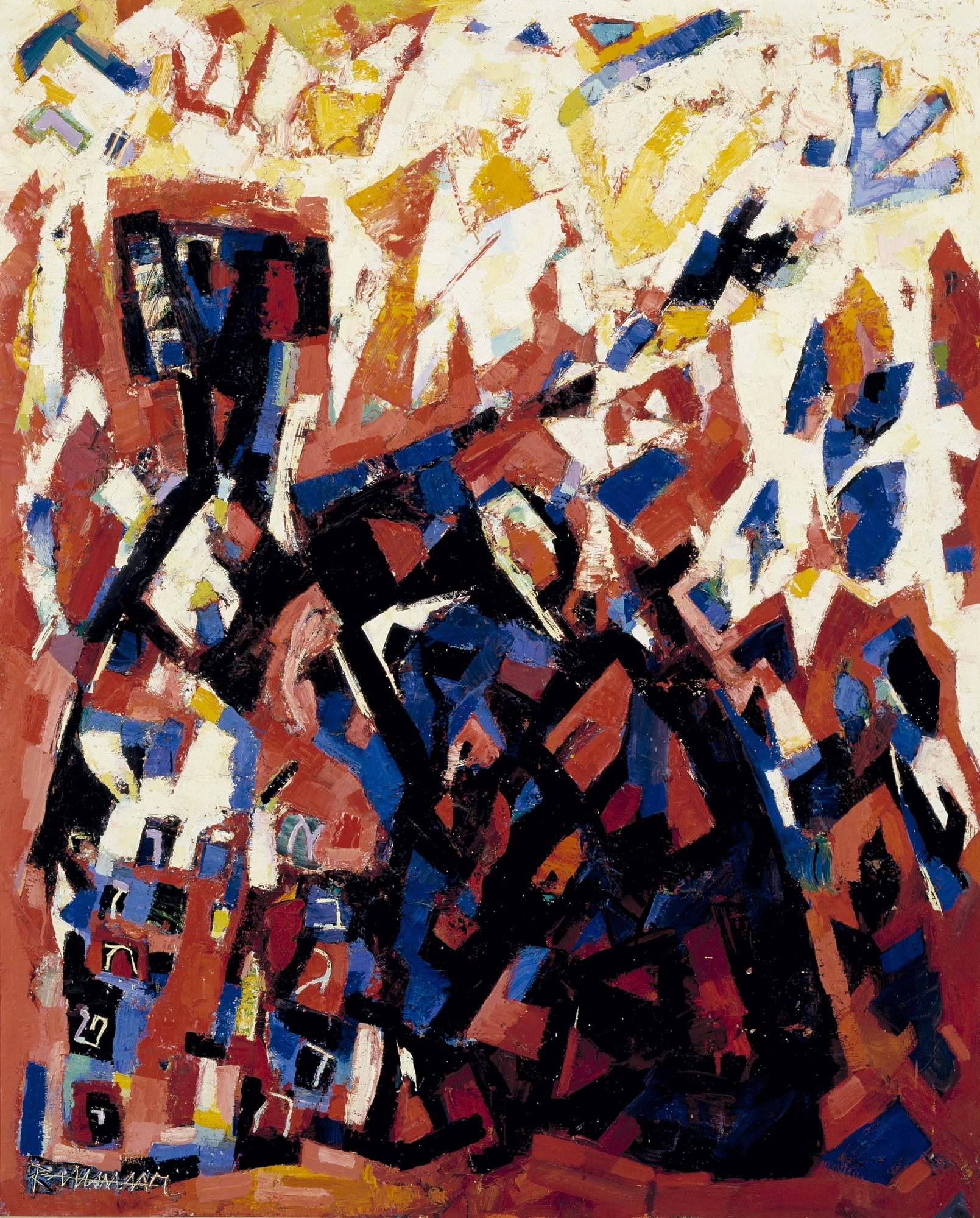 Artwork Replica Moses I Am, 1958 by Abraham Rattner (Inspired By) (1895 ...