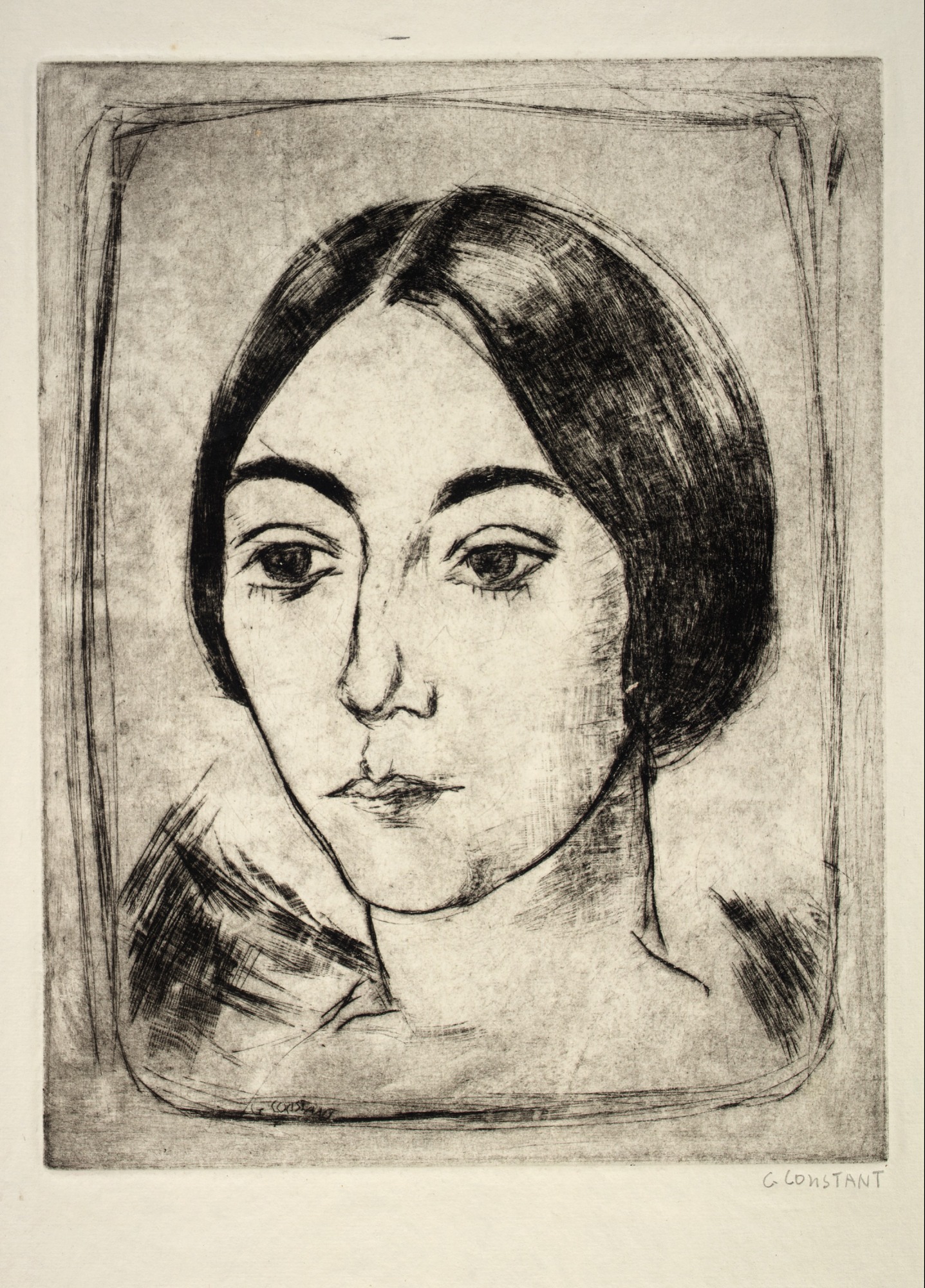 Museum Art Reproductions Portrait of Edith G. Halpert, 1929 by George ...