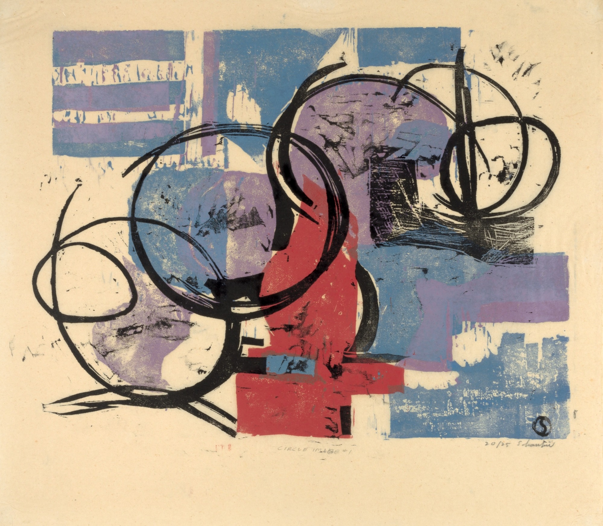 Museum Art Reproductions Circle Image no. 1 by Louis Schanker (Inspired ...