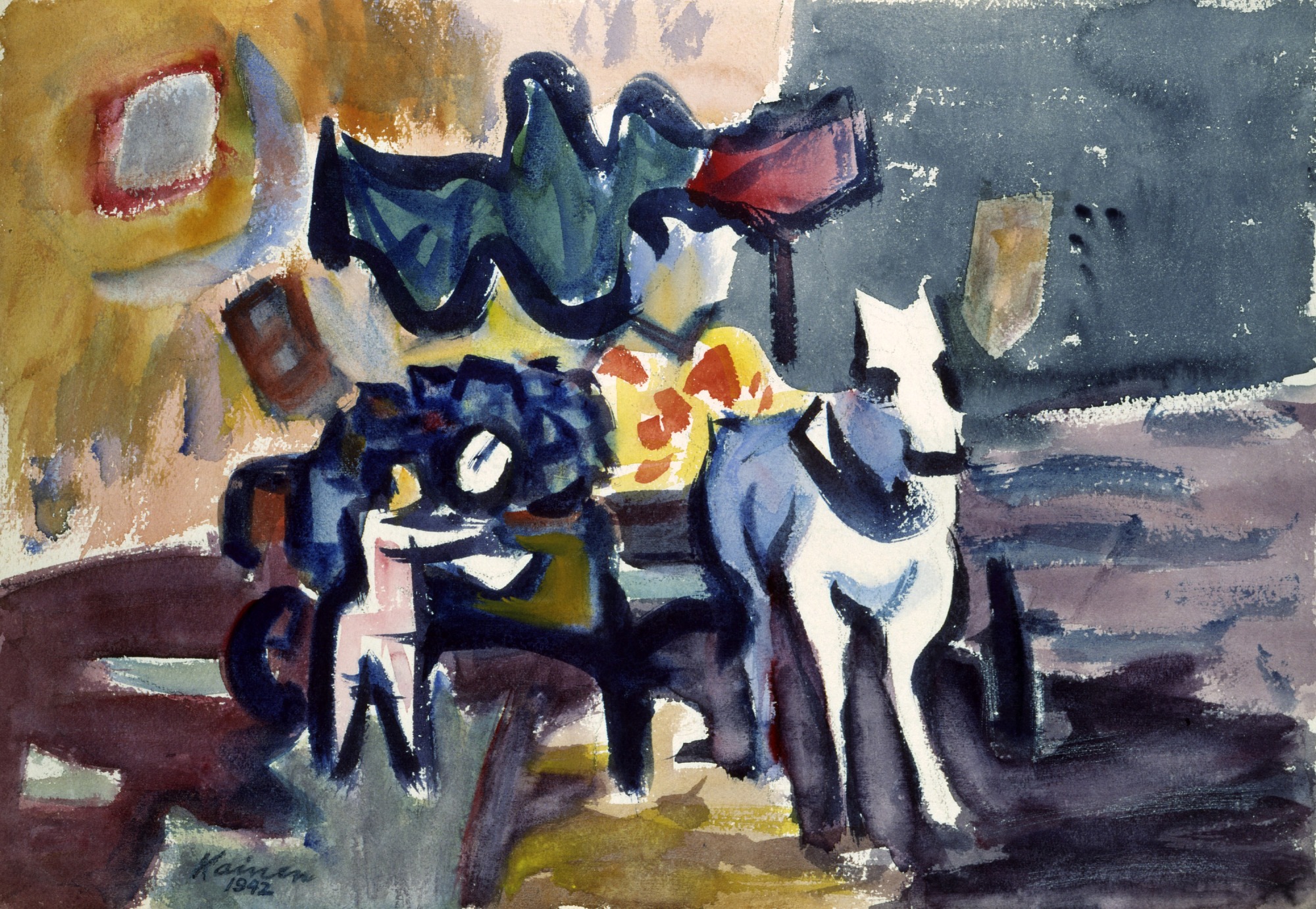 Huckster, 1942 by Jacob Kainen (1909-2002, United States) Jacob Kainen ...