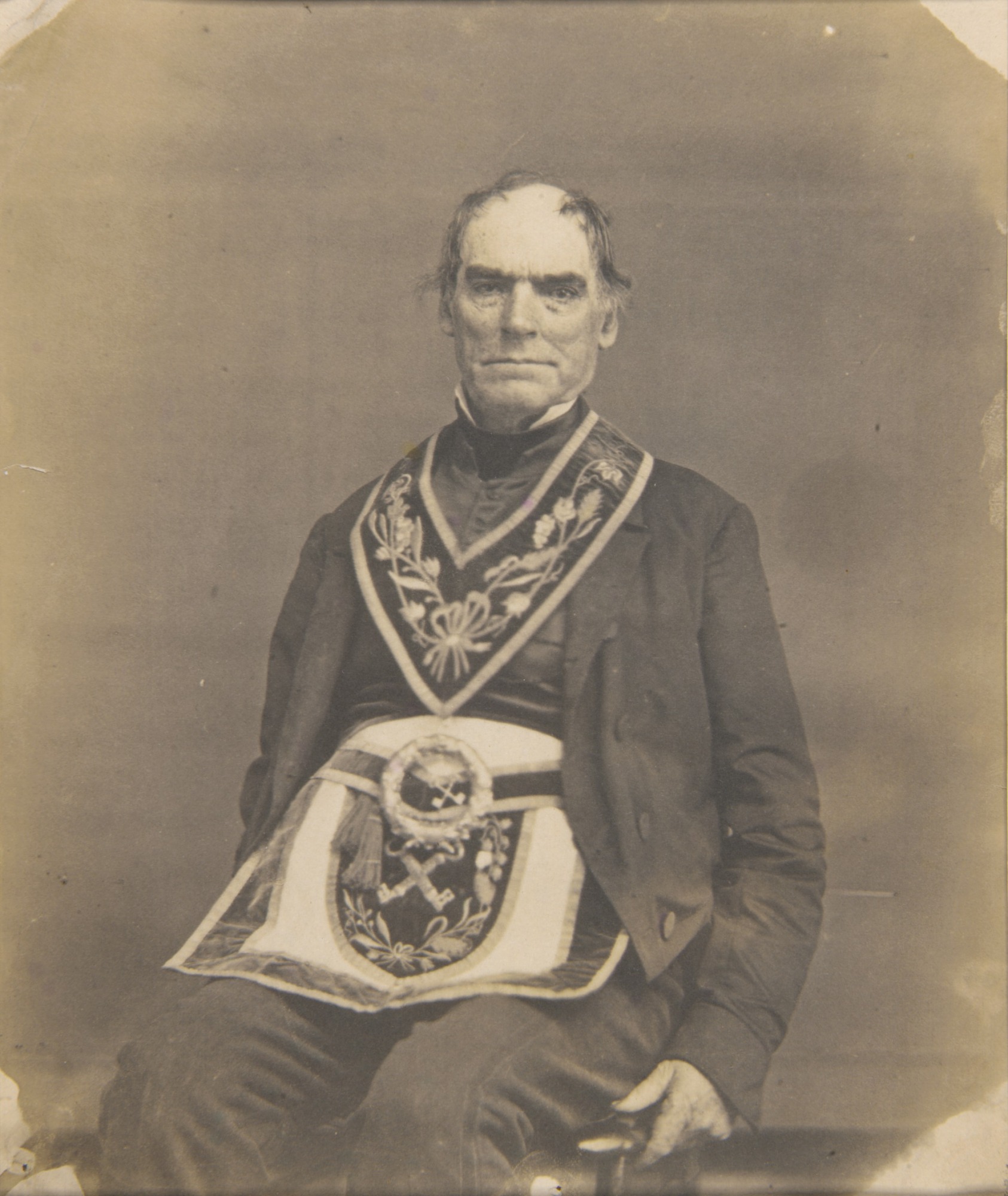 Portrait of a Man in Masonic Attire, 1857 by Oliver H Willard Oliver H ...
