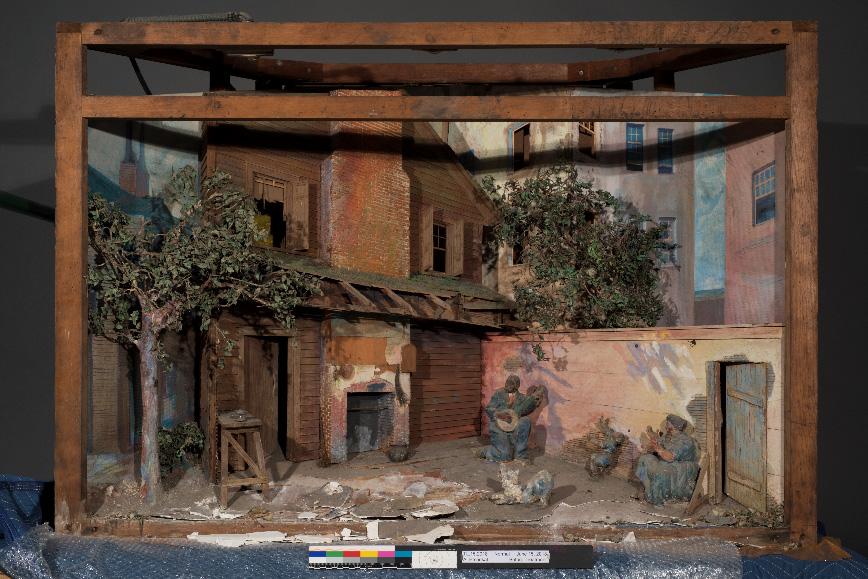 Through the Eye of the Needle: Treating a 1940 Diorama | Smithsonian ...