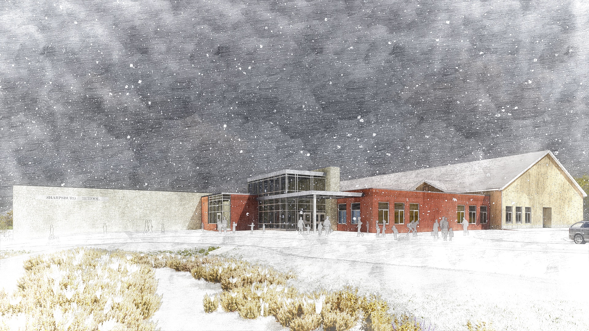 Sharpsburg Elementary School Design Development Complete | Smolen • Emr ...