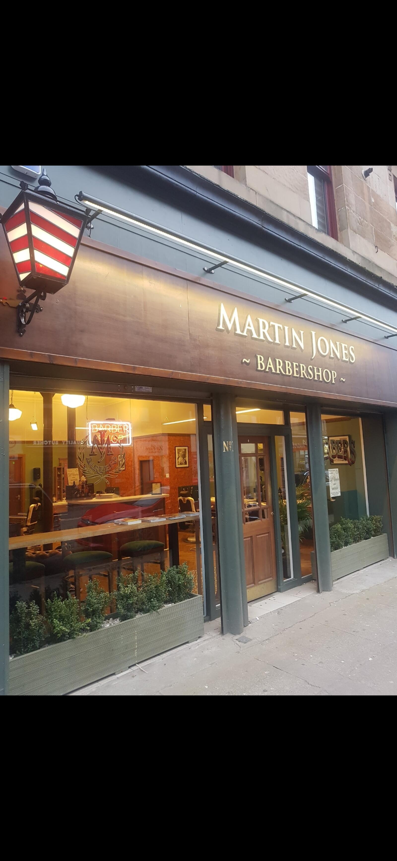 Customer Login - Martin Jones Barbers