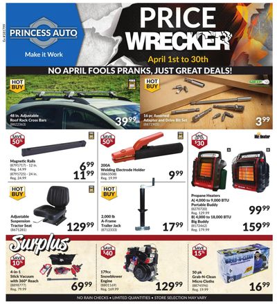 Princess Auto Canada Deals & Coupons