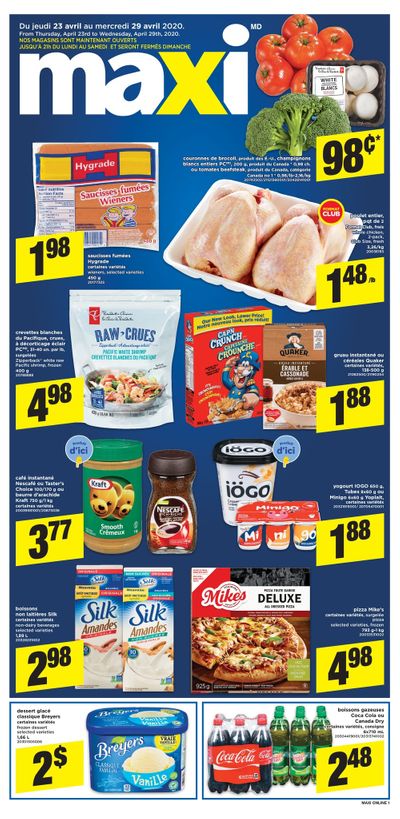 Maxi Canada Deals & Coupons